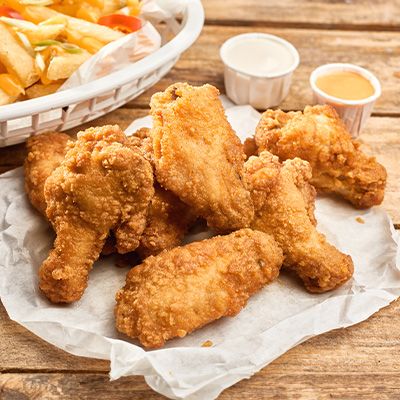 Crunchy Chicken Wings | American Ranch Foods